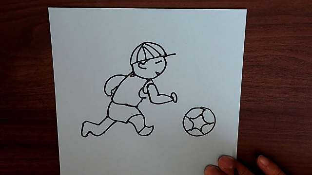 运动简笔画怎么画-百度经验